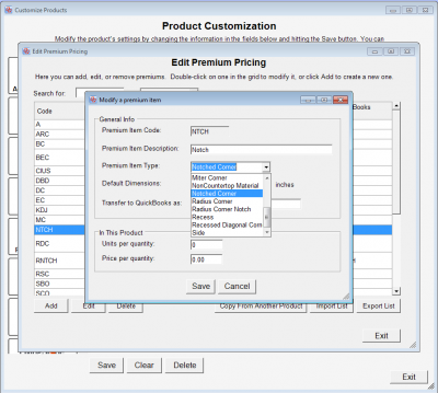 Tips & Tricks: Notched Corners - QuickQuote Countertop Software